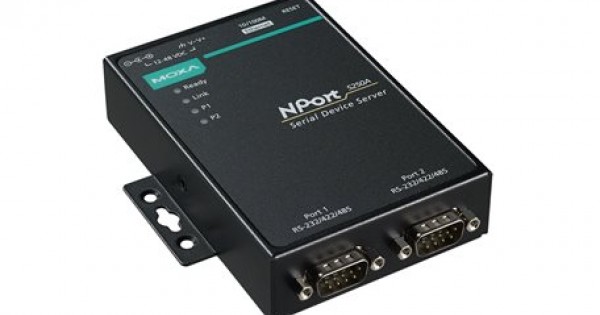 MOXA NPort 5250A-T Serial to Ethernet Device Server Price in the Middle East | Easy World Automation